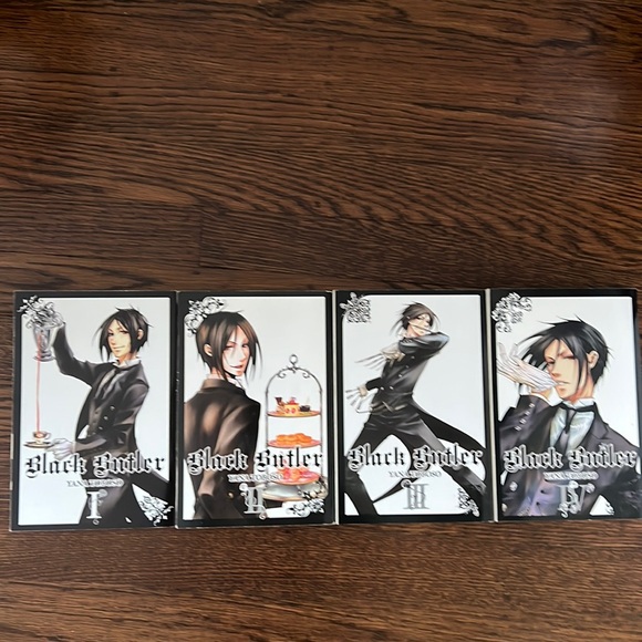 Other | Black Butler Books Set 1234 Anime | Poshmark